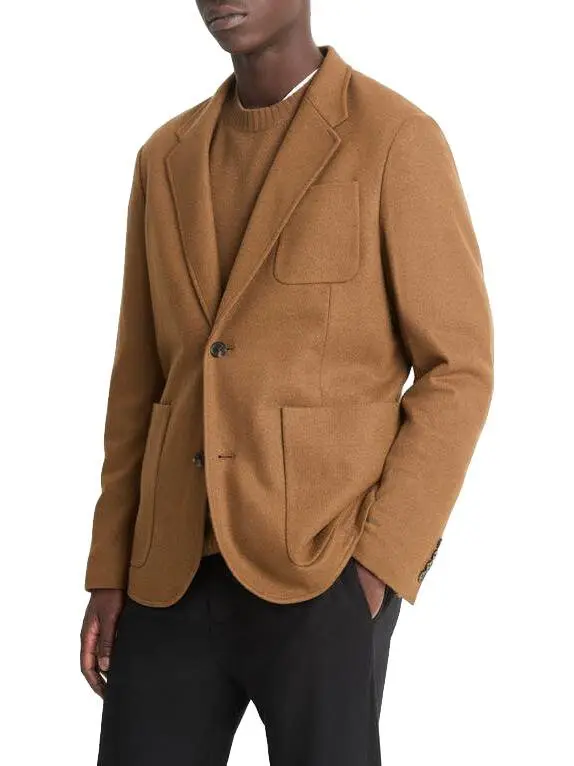 Vince Wool-blend Sport Coat - Vicuna