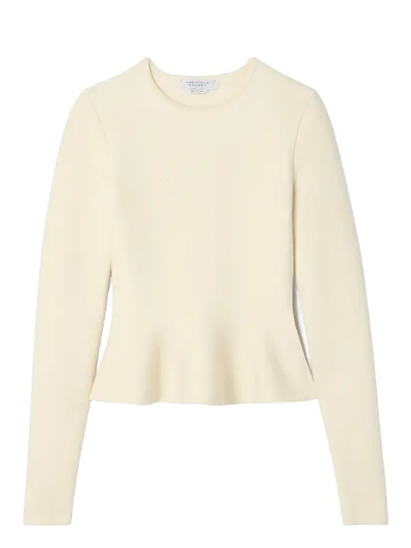 Gabriela Hearst Hegel Wool Sweater - Ivory