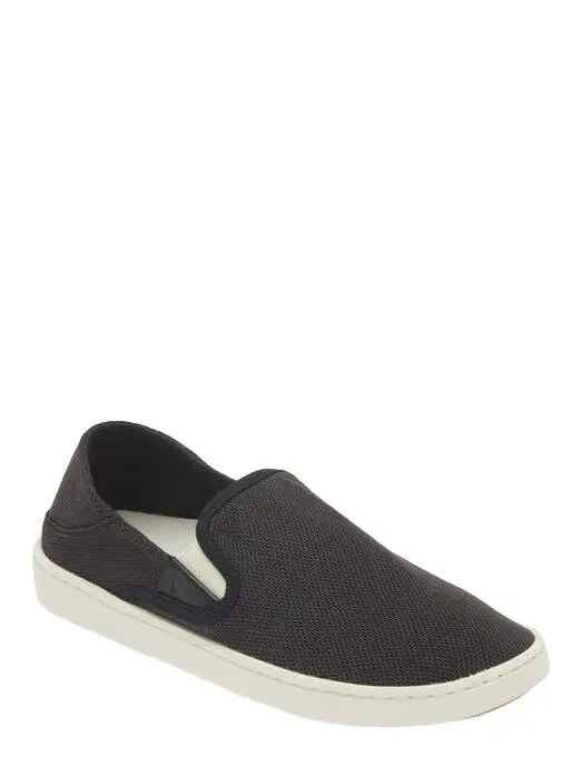 Olukai Pehuea Slip-on Sneakers - Black/black