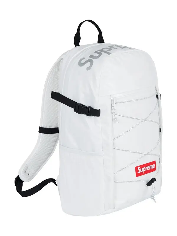 Supreme Fw17 Backpack - White