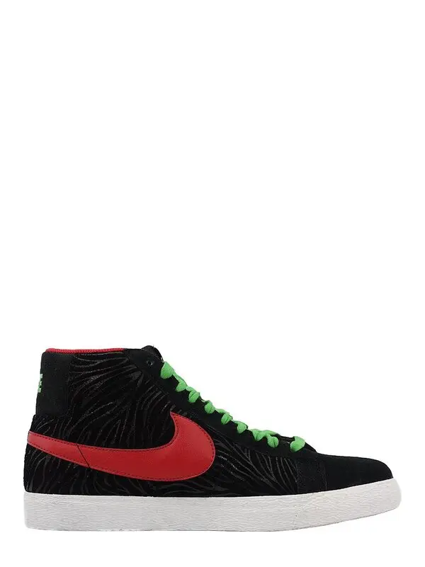 Nike Blazer Mid A Tribe Called Quest Sneakers - Black/comet Red/hyper Verde