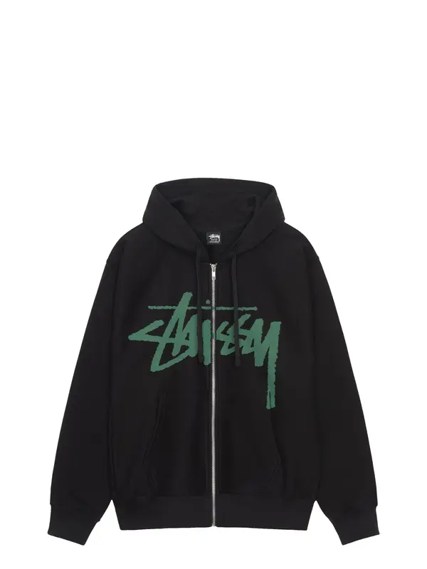 StÜssy Venus Zip Hoodie - Black