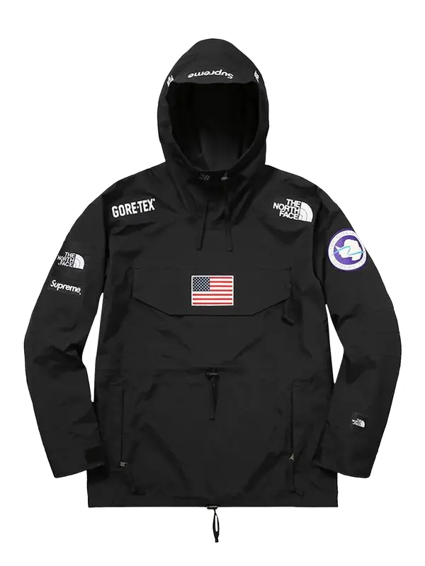 Supreme X The North Face Trans Antarctica Expedition Pullover Jacket - Black