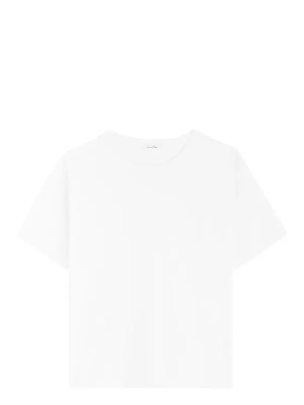 American Vintage Fizvalley Cotton T-shirt - White