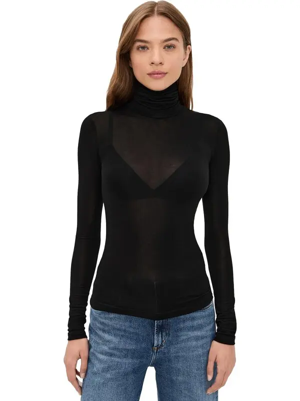 AGOLDE Pascale Turtleneck - Black