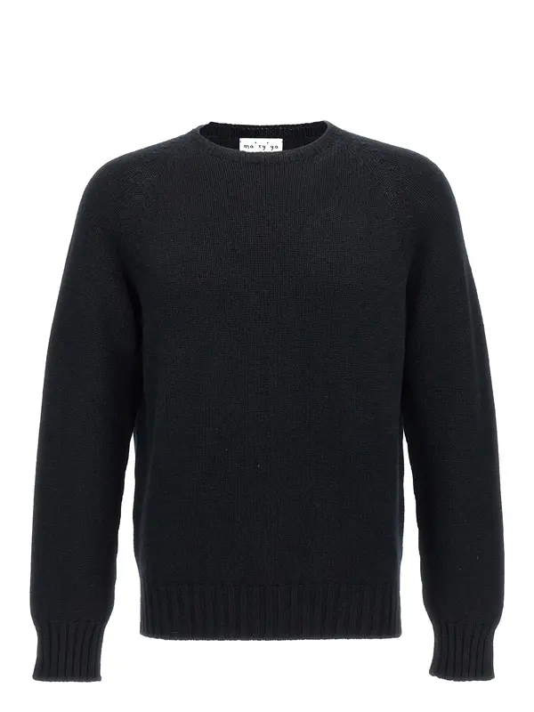 MA'RY'YA Crew-neck Sweater - Black