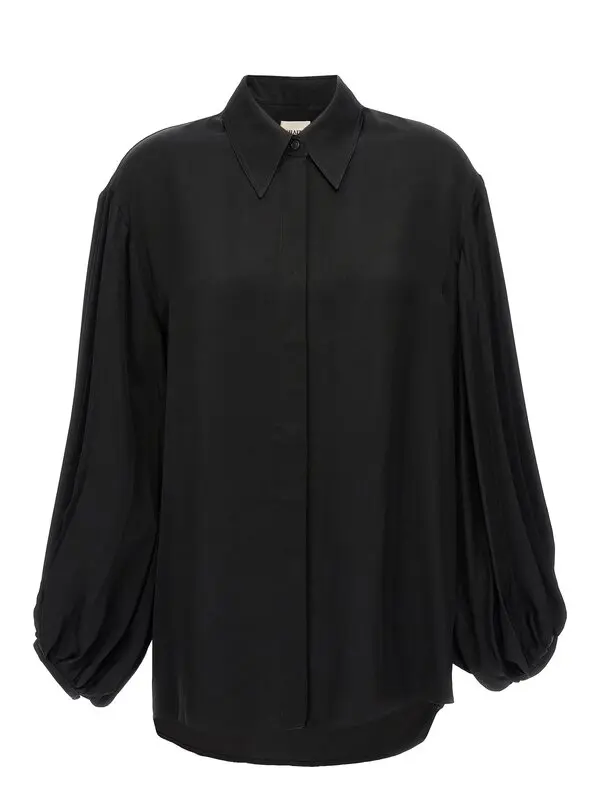 Khaite Bam Shirt - Black