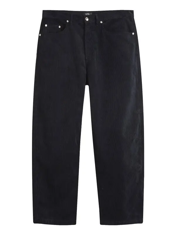 A.p.c. Achille Corduroy Trousers - Dark Navy