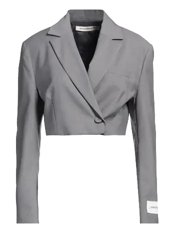 HINNOMINATE Double-breasted Blazer - Grey