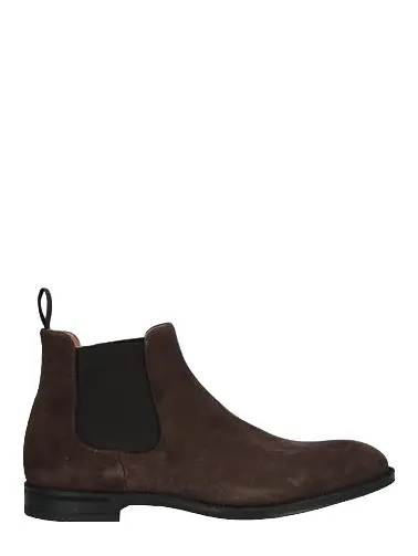 DOUCAL'S Ankle Boots In Leather - Brown