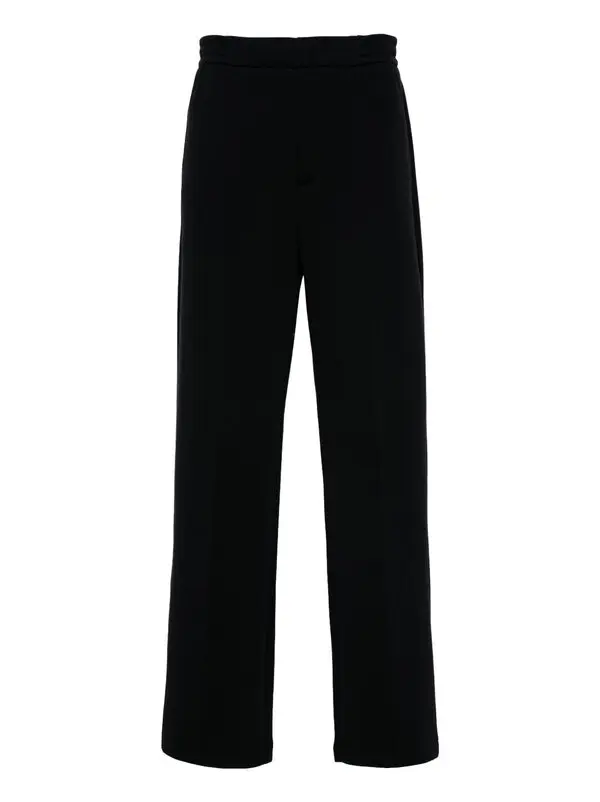 Emporio Armani Double-jersey Trousers - Blue