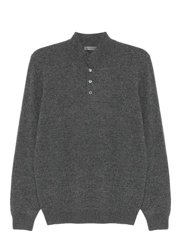 Corneliani Mélange Sweater - Grey