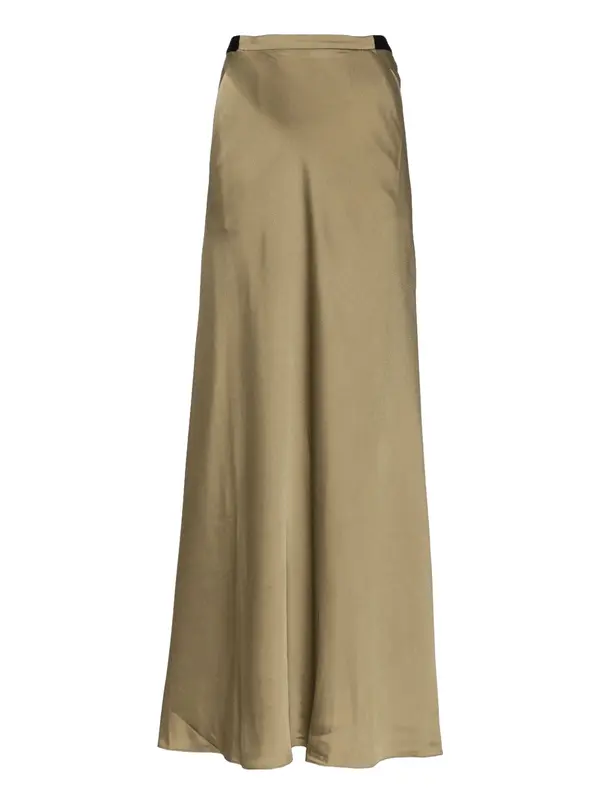 Christopher Esber Front Pocket Bias Maxi Skirt - Neutrals