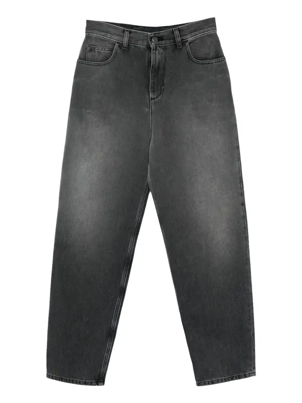 Moncler Cropped Jeans - Grey
