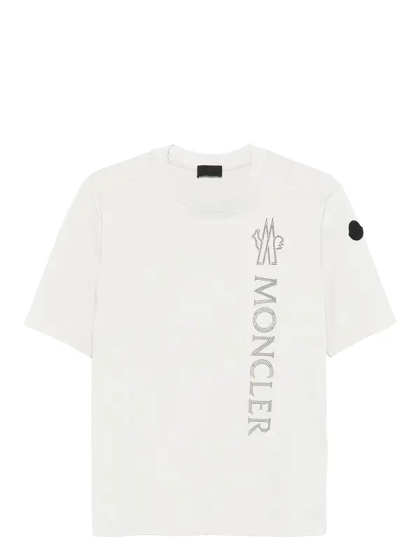 Moncler Logo-appliqué T-shirt - White