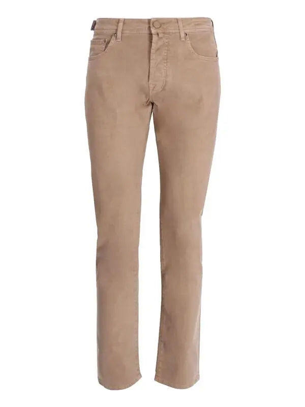 Jacob Cohen Five-pocket Slim-fit Trousers - Brown
