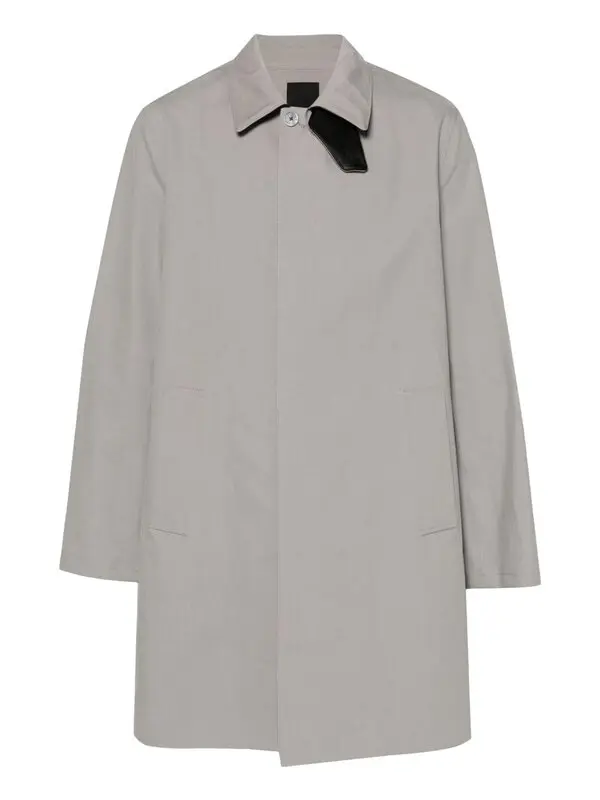 Givenchy Cotton Trench Coat - Grey