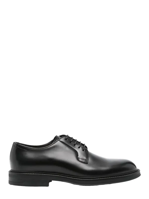 HENDERSON BARACCO Leather Derby Shoes - Black