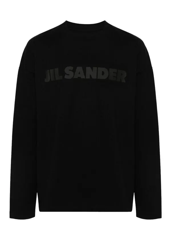 JIL SANDER Logo-print T-shirt - Black