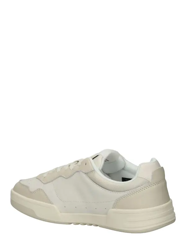 Tommy Hilfiger Two-tone Leather Trainers - Neutrals