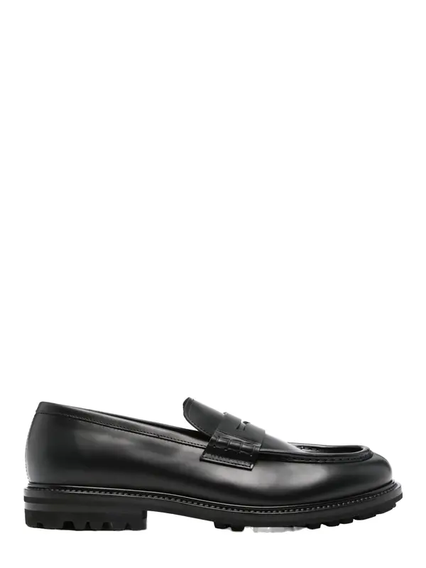 HENDERSON BARACCO Leather Loafers - Black