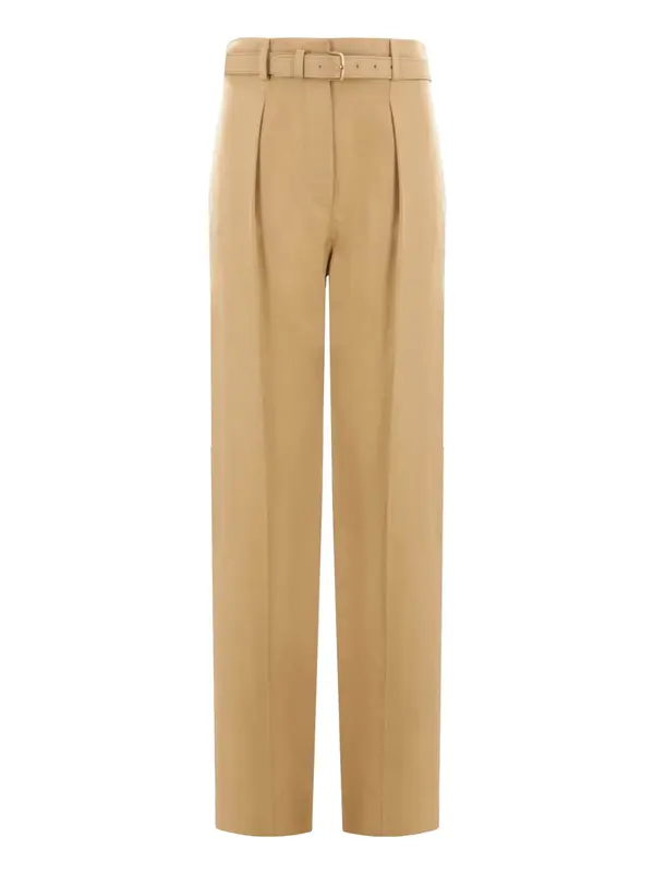 Loro Piana Edward Silk Pants - Neutrals