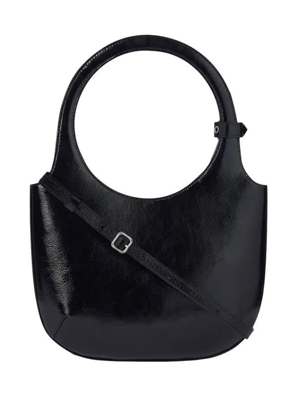 COURREGES Holy Leather Tote Bag - Black