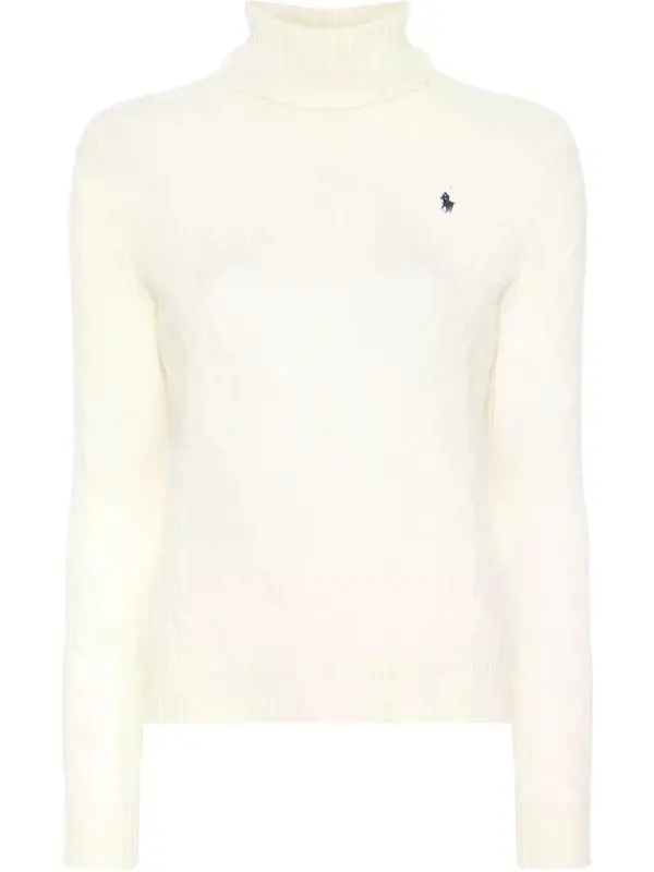 Polo Ralph Lauren Pony-embroidered Sweater - Neutrals