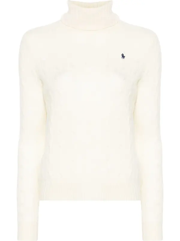 Polo Ralph Lauren Pony-embroidered Sweater - White