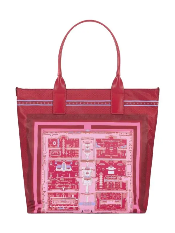 Shanghai Tang Double Happiness Tote Bag - Red