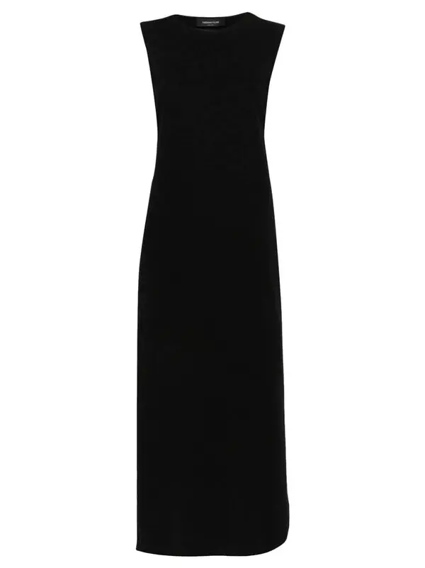 Fabiana Filippi Wool Midi Dress - Black