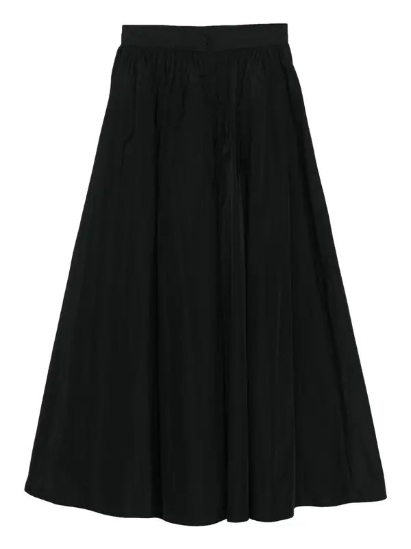 Elie Saab A-line Maxi Skirt - Black