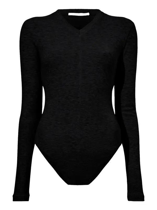 Proenza Schouler White Label Delaney Bodysuit - Black