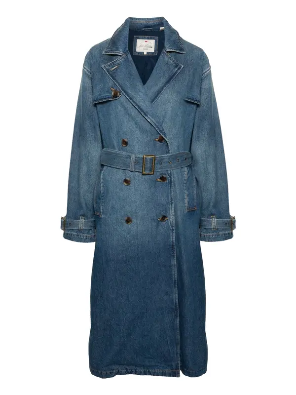 LEVI'S Cotton Trench Coat - Blue