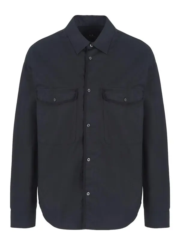 Armani Exchange Cotton Shirt - Black