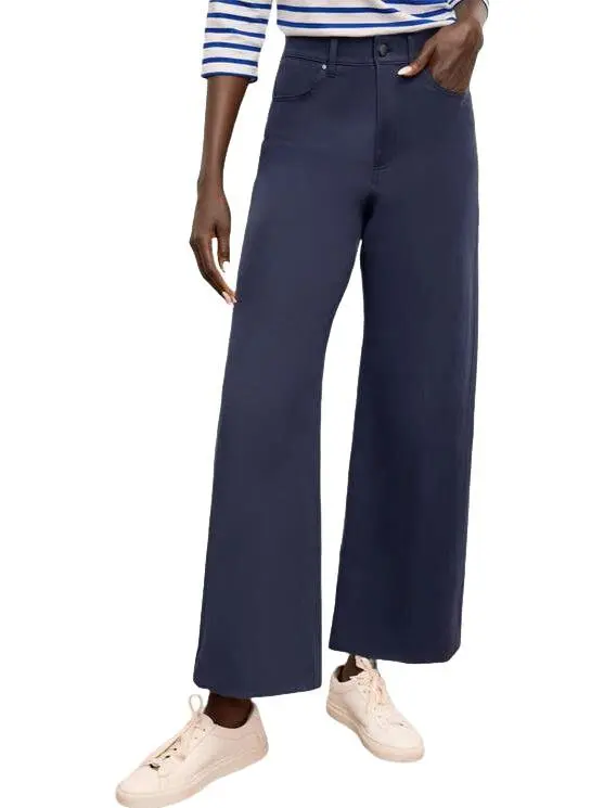 M.M.LAFLEUR Milo Wide Leg Jean - Dark Navy