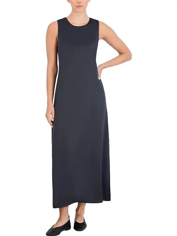 POINT A-line Maxi Dress - Black