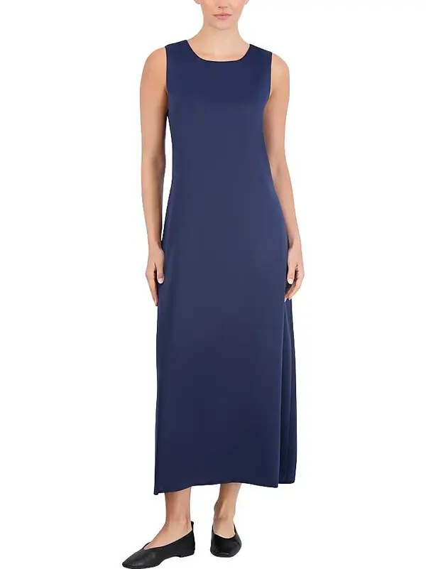 POINT A-line Maxi Dress - Navy