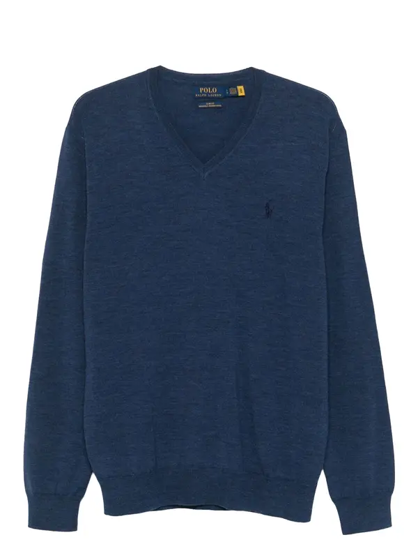 Polo Ralph Lauren Pony-embroidered Sweater - Blue