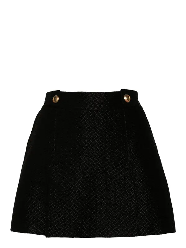 TOM FORD Textured Mini Skirt - Black