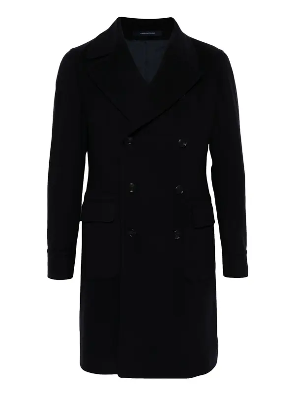 Tagliatore Double-breasted Coat - Blue