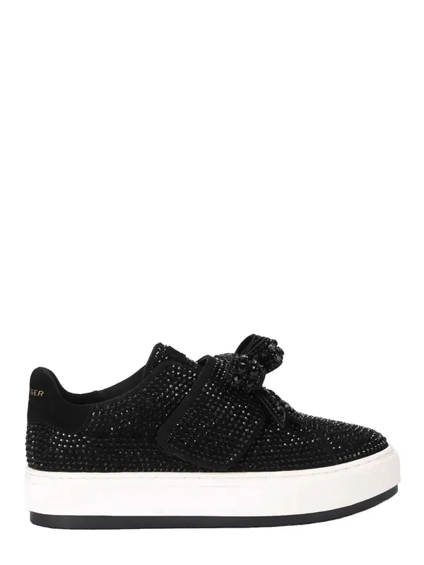 Kurt Geiger Laney Bow Sneakers - Black