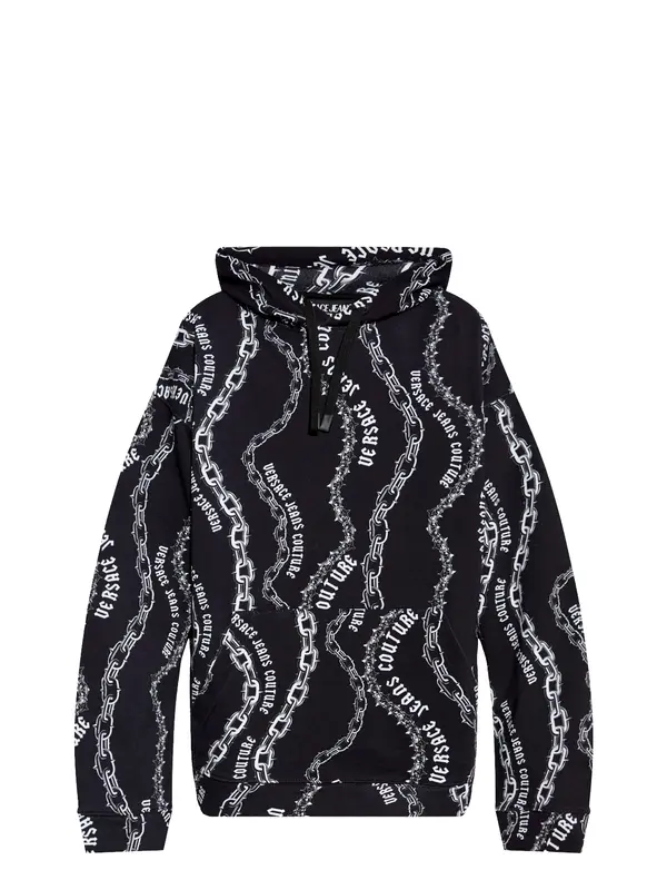 Versace Monogram Sweatshirt - Black