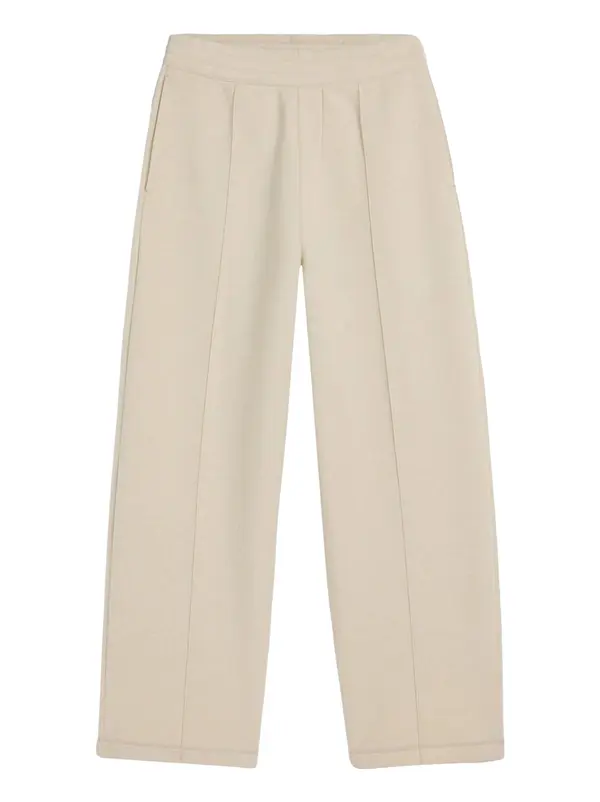 Ami High-waisted Pleated Trousers - Neutrals