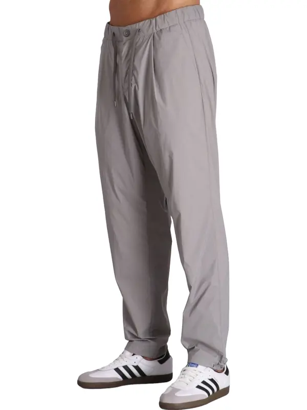 Herno Drawstring Loose-fit Trousers - Grey