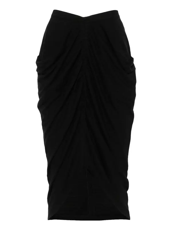 MARANT ETOILE Ilis Midi Skirt - Black
