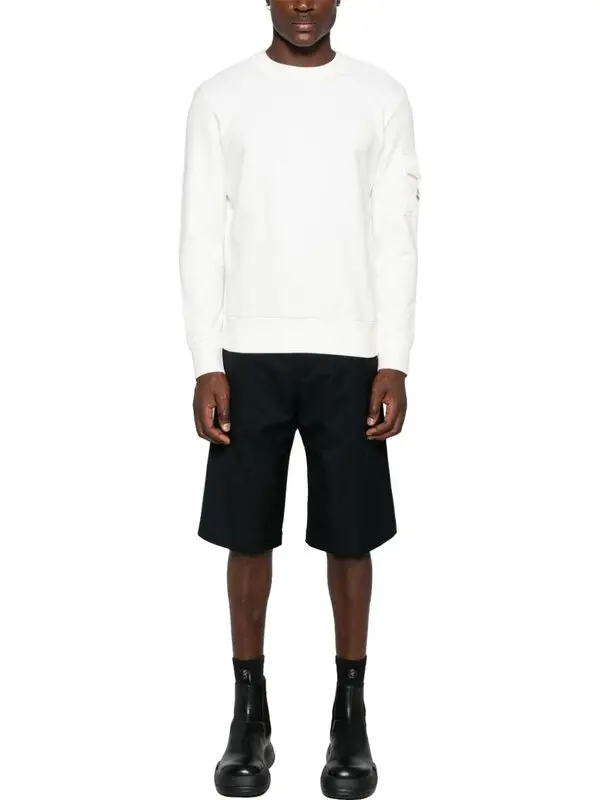 Moncler Logo-appliqué Sweatshirt - White