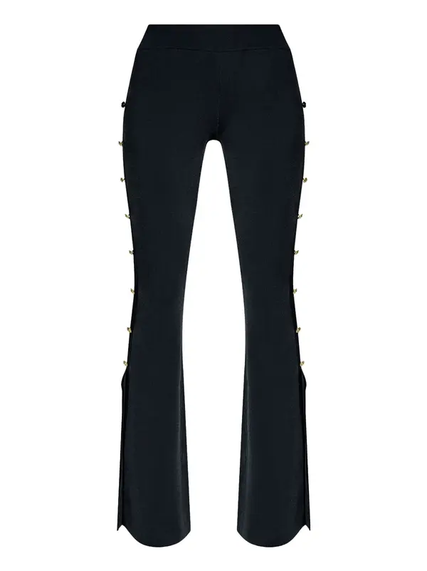 Versace Knitted Trousers - Black