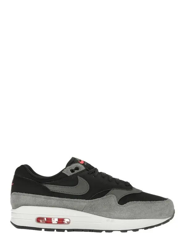 Nike Air Max 1 Premium Sneakers - Dark Smoke Grey/flash Crimson/summit White