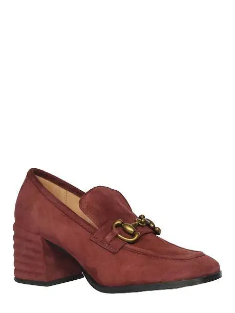 SAINT G Vera Loafer Pump - Burgundy